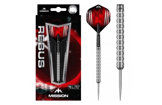 Steel Tip Darts | Mission | Rebus 90% M3 25g